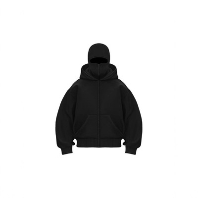 Men's double hooded sweatshirt jacket男双帽卫衣男士外套