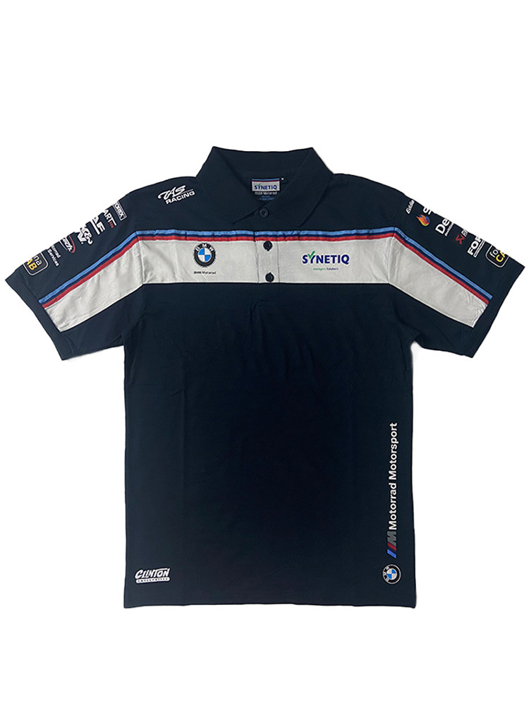 Suitable for Bmw Motorcycle Cycling Short-Sleeved Bmw Team Polo Shirt ...
