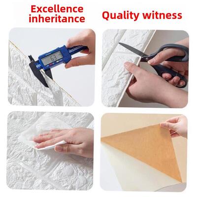 3D Wall Sticker Imitation Brick aterproof Wallpaper Room