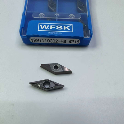 五丰数控WFSK精车刀片 VBMT110302-FM WP15 钢件不锈钢通用