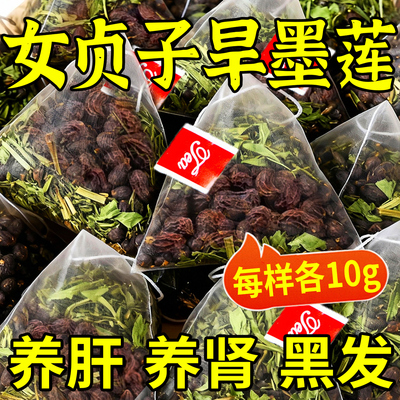 女贞子和墨旱莲各10克泡茶喝养发乌发组合官方旗舰店茶中材药房cc