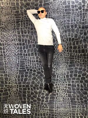 天织进口羊毛现代地毯客厅卧室