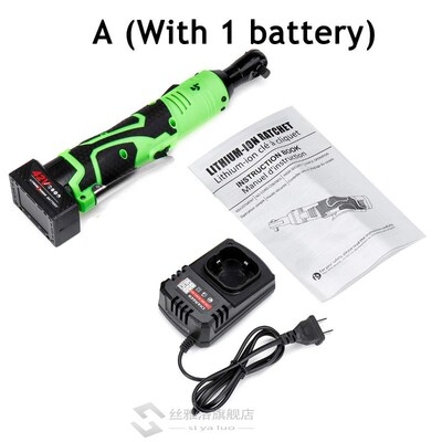 42V Electric Wrench Angle Dyrill Screwdriver 3/8 Cordless Ra