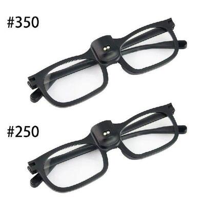 Glasses with 2 LED Sight Enhancing Bright Eyewear 1.8x/1.3x
