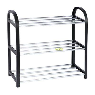 Shoe Rack Aluminum Metal Standing Shoe Rack DIY Shoes Shelf