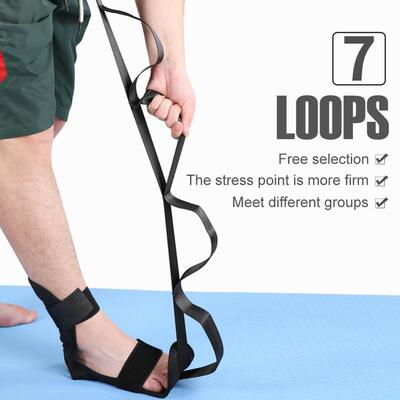 Yoga Flexibility Stretching Leg Stretcher Strap for Ballet C