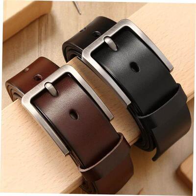 Belt Men Leather Belts for Men Strap trousers belt裤腰带皮带