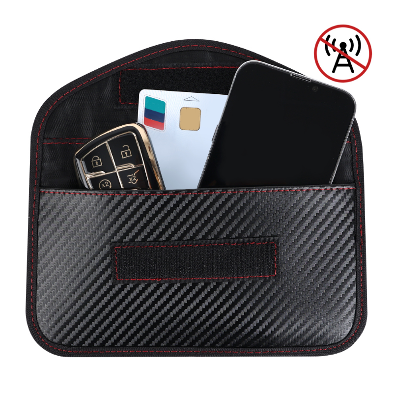 uch Signal Blocker Case RF Signal Safe Lock Bag for Car Keys_虎窝淘