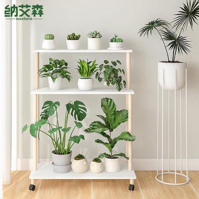 阳台花架室内绿植架阶梯式置物架花盆架子植物放置架可移动展示架