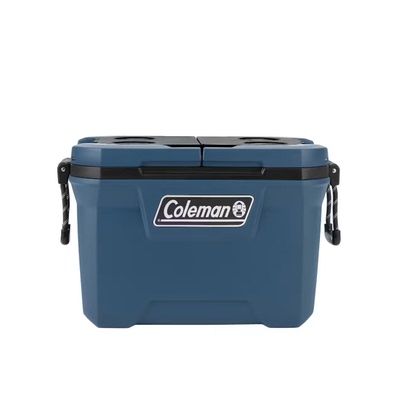 美国代购Coleman Flex N Go Hard Cooler 硬质双层折叠侧桌冷藏箱