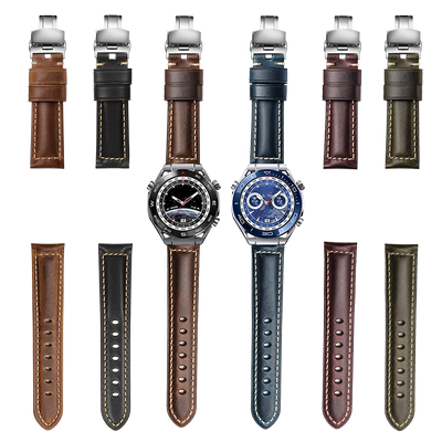 妙百年适配华为ultimate真皮表带