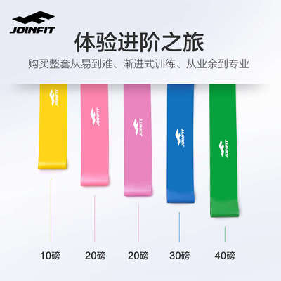 joinfit环形弹力圈健身女翘臀 瑜伽弹力带练臀阻力带臀部虐臀神器