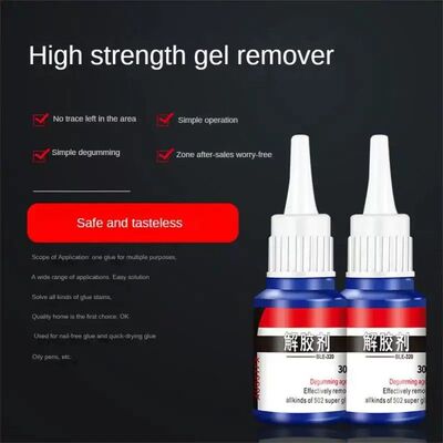 Super Glue Remover Adhesive Superglue Cleaner Debonder Quick
