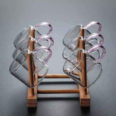 家用防尘茶杯玻璃杯创意收纳置物