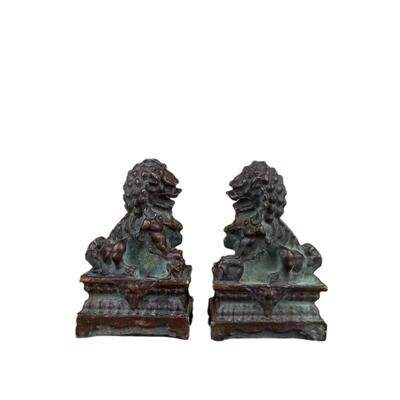 古玩杂项狮子印章古董老铜印章狮子印摆件老物件旧货老铜器收藏品