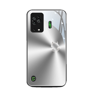 适用小米黑鲨5手机壳极光龙黑鲨4简约新款游戏4spro防摔5PRO钢化玻璃RS全包4s高级3s潮牌男RS硅胶散热保护套