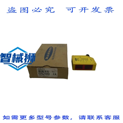 原装供应 BANNER Q50BVPYQ 65289 12-30VDC NSMP