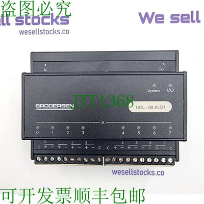 原装供应BRODERSEN CONTROLS UCL-08AI.D1 EXPANSION 模块