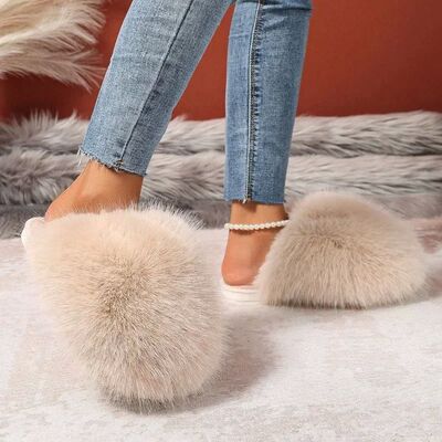 Innovative Indoor Slippers for Women Anti-slip Round Head Ke