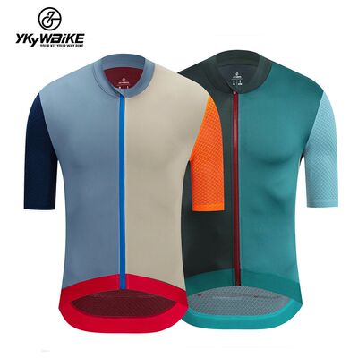 YKYW Camiseta de ciclismo profesional para hombre Maillot de