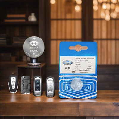汽车钥匙遥控器电池适用于原装进口吉利新帝豪GS GL17款远景博瑞