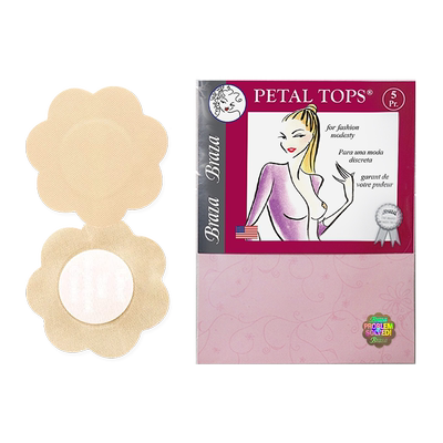 braza美国制造花瓣超薄乳头贴