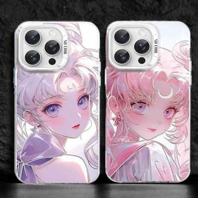 美少女战士适用三星S24ULTRA手机壳新款GALAX水冰月S23+plus镭射彩银S22/21FE高级S20二次元A34/55防摔A25套