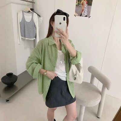 苏珊2026夏季新款复古格子宽松