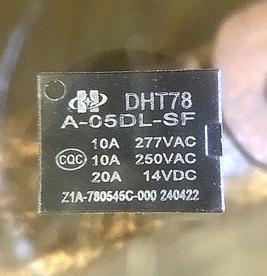 DHT78A-05DL-SF  14VDC继电器通用款L2-05DMS1 20A5V4脚 全新