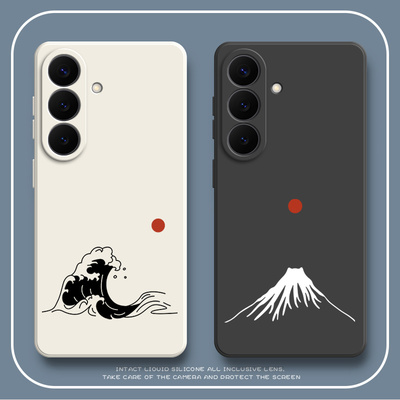 适用三星S26手机壳GalaxyS26+十海浪火山硅胶SM一S9420全包S9470防摔sms套plus加男女galaxy新款samsungs外壳