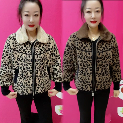 保暖短款外套时尚洋气