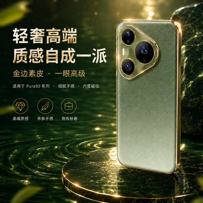 适用华为pura90pro手机壳磁吸