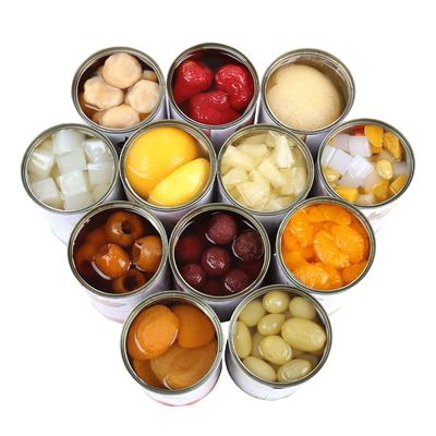 李唐425g12拼装午后草莓水果罐头