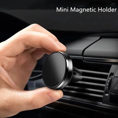 Magnetic Car Phone Holder Mount Air Vent Smartphone Mobile