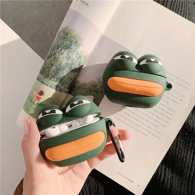 3D Fashion Frog Silicone Case For Airpods 1/2 Wireless