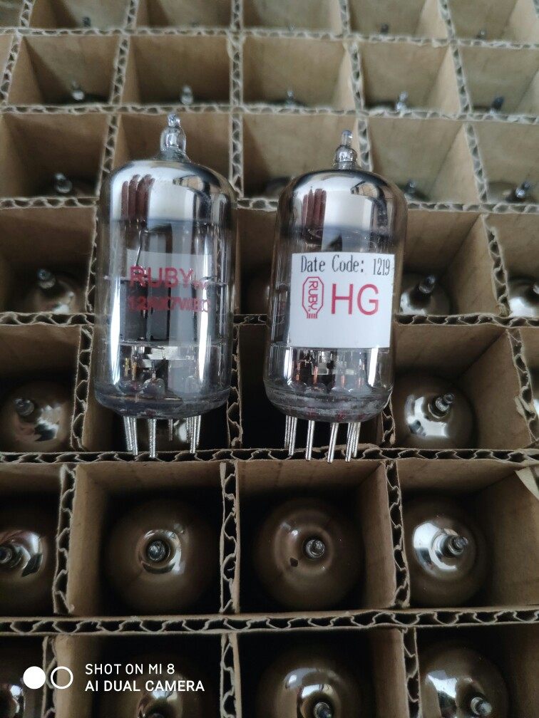 全新RUBY美国 EL84 12AX7电子管12AX7AC5 12AX7WBC代12AX7B ECC83_虎窝淘