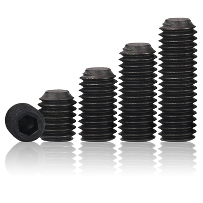 平端紧定无头内六角螺丝机米12.9级高强度基米DIN913加硬顶丝GB77