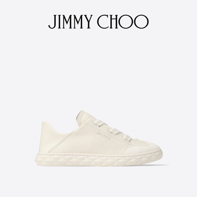 JIMMYCHOO/拿铁色皮革运动鞋