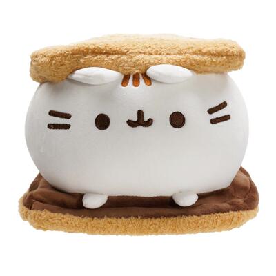 可爱gund胖吉猫夹心猫毛绒玩具pusheen点心猫系列礼物ins公仔娃娃