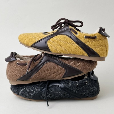 TBT “好看的”  赛车德训毛毛鞋 25冬季新款保暖防滑 雪地靴