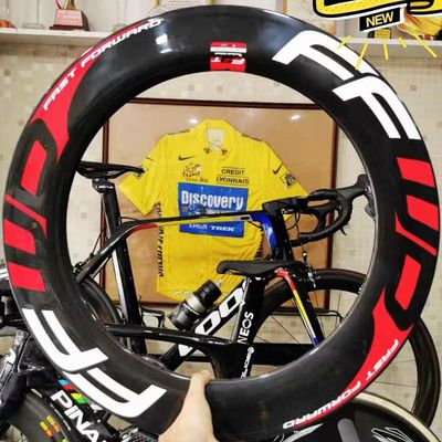 荷兰FFWD超轻碳纤维管胎车圈20/24/28孔碟刹/圈刹 框高45/60/90mm