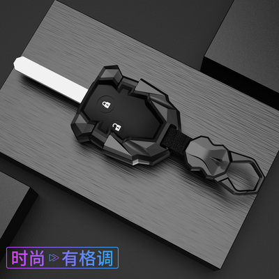 【89号】钥匙套本田飞度gk5缤智10款CRV思域七代雅阁奥赛德扣壳包