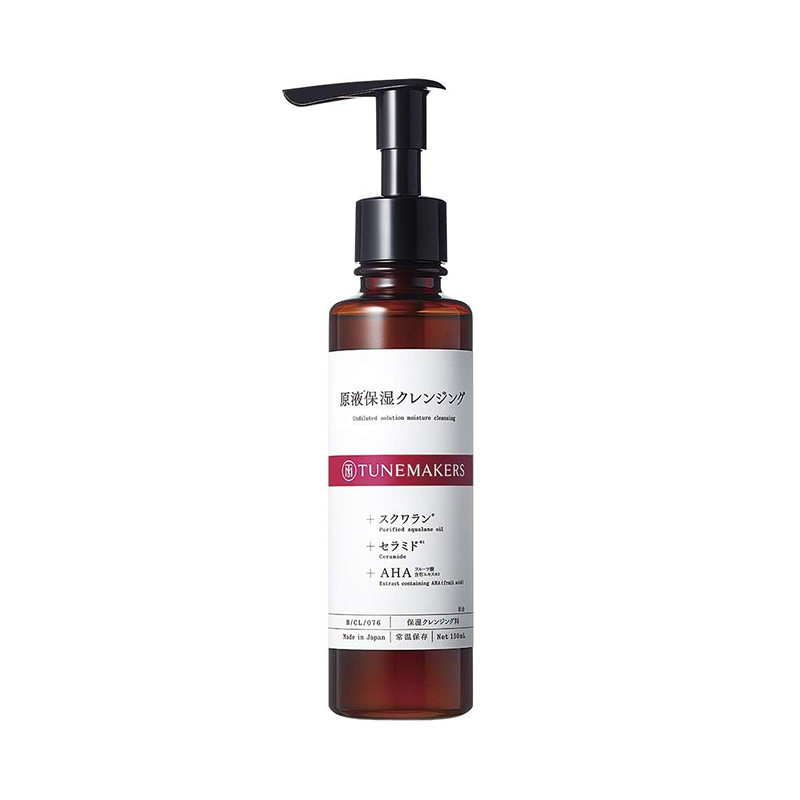 日本代购 TUNEMAKERS滋润型卸妆啫喱 湿手/嫁接睫毛可不紧绷150ml