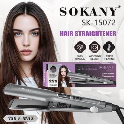 跨境SOKANY15072夹板家用发廊专业美发拉直板女士卷发器直发器