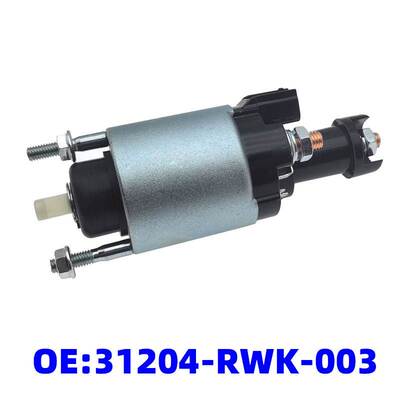 31204-RWK-003适用本田雅阁2.0L CRV歌诗图12V起动机马达磁吸开关