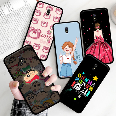 适用于红米8a手机壳M1908C3KE学生redmi8a防摔卡通男可爱保护套动漫软硅胶全包边软壳女