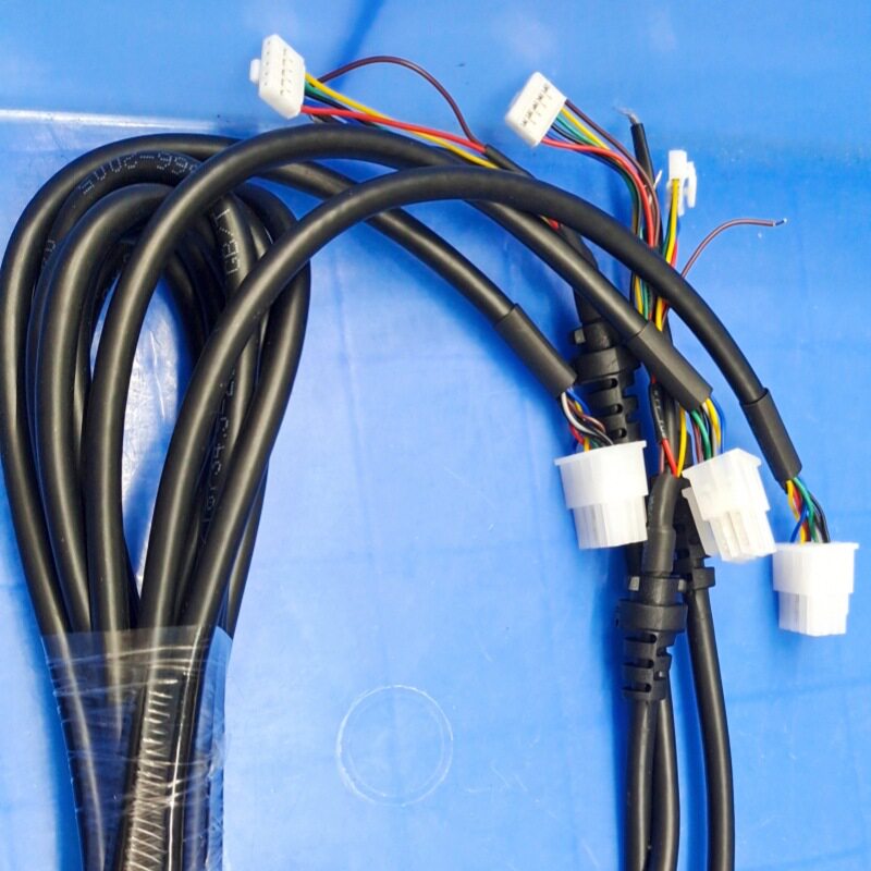 MX5557端子线 电机线束 镀锡铜阻燃线材 工控设备动力连接线