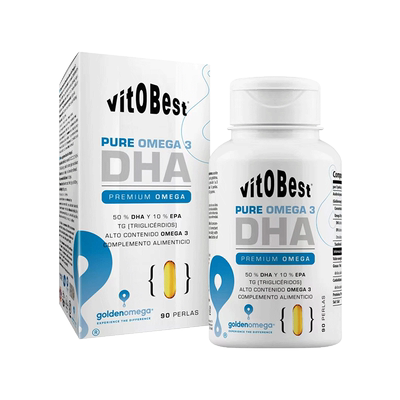 vitobest纯DHA深海鱼油omega3 epa高纯度鱼油增强认知IFOS认证