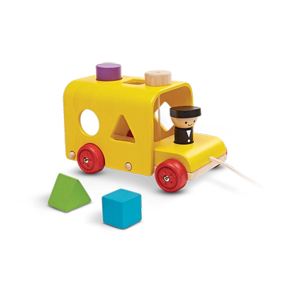 Plantoys进口巴士礼物早教玩具