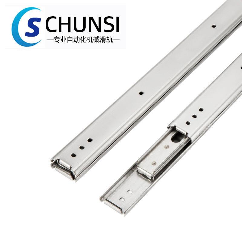 厂家直供SSRXN3618同款双层三节不锈钢滑轨I06-457.2